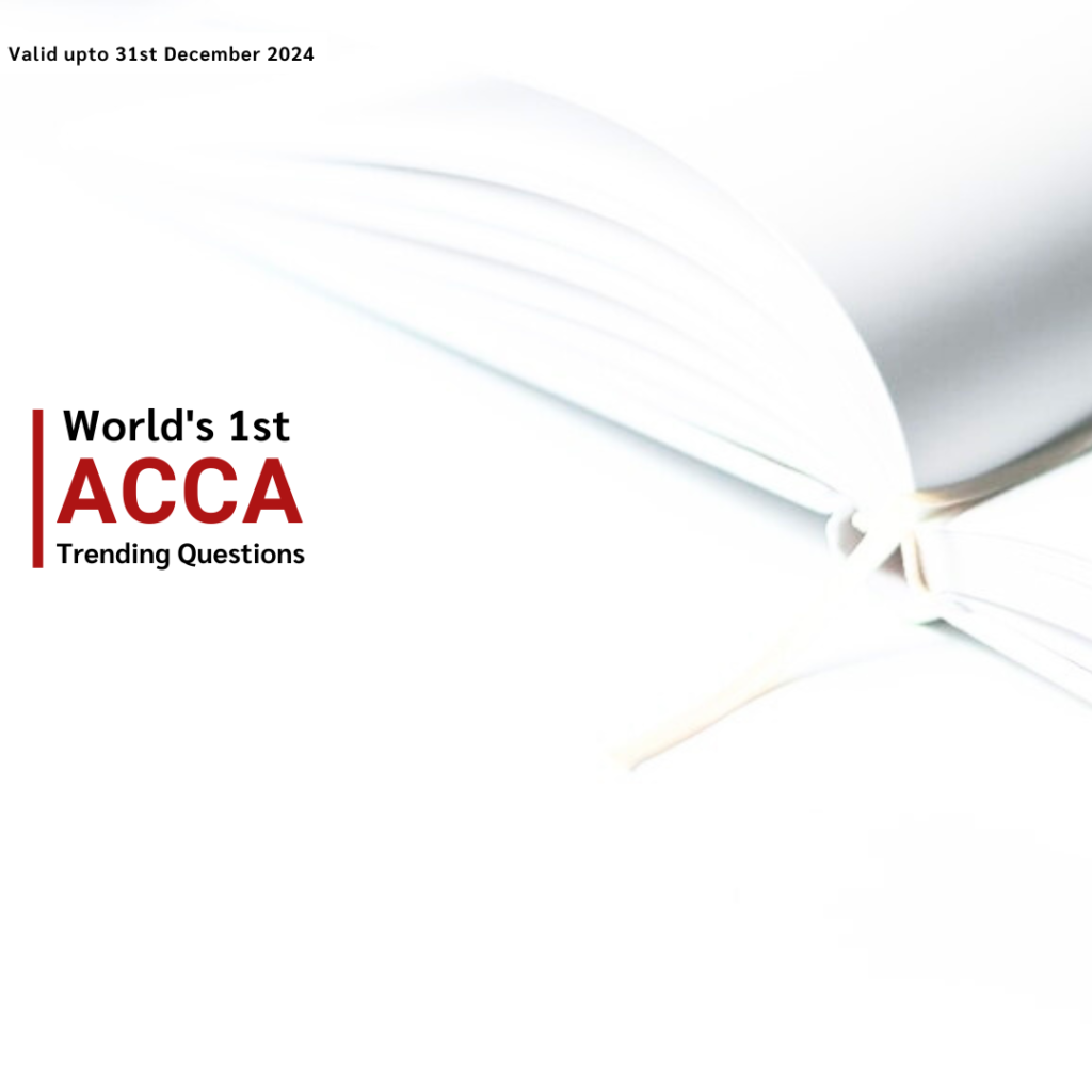 F5 : Performance Management (PM) – ACCA Online Academy